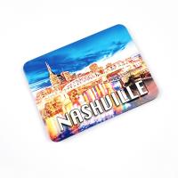 China Wholesale UV Printed Metallic Fridge Magnet for sale