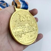 China Custom Medal Engraving 3D Sailing Medal With Logo Printed for sale