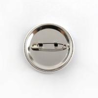 China Custom Emblem Lapel Pin Promotional Button Badge 25mm Safety Pin for Marathon Events for sale