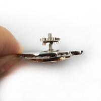 China 2 Tone Plating Soft Enamel Lapel Pin Gold And Silver Finish for sale