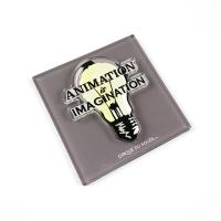 China Custom Acrylic Magnet Light Bulb 2 Tier Personalized Refrigerator Magnets for sale