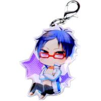 China Custom Printed Domed Acrylic Keychains Cartoon Animation Promotional 3D PVC for sale
