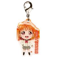 China Custom UV Printed Acrylic Keychains 3D Design Promotional Gifts 5cm for sale