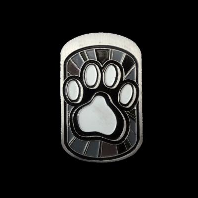 China Custom Enamel Dog Tags for Pets Metal ID Tags No Mold Fee Zinc Alloy 1-5 Colors for sale