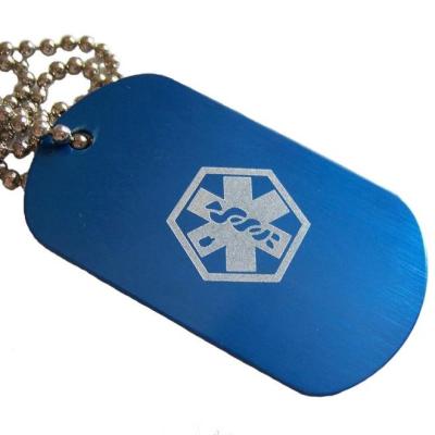 China Custom Spray Metal Pendant Dog Tag Personalized Anti Lost Pet ID Tags 2.5cm for sale
