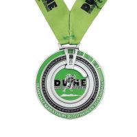 China Custom Marathon Medals with Precision Engraving Zinc Alloy 1.5 Inch Ribbon for sale