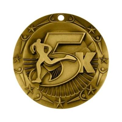 China Custom 3 Inch 5K Race Medals Running Challenge Finisher Stock Awards Zinc Alloy for sale