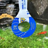 China Custom Toroidal Medallion Trail Run Embossed Award Medal 2-10 Inch Customizable for sale