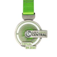 China Virtual Running Medal With Patterned Color Spraying Custom Event Medals for sale
