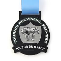 China Custom Hockey Awards Universal Event Medals Zinc Alloy 1.5 Inch Ribbon for sale