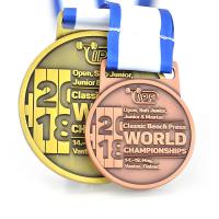 China Custom Hockey Awards Universal Event Medals Zinc Alloy 1.5 Inch Ribbon for sale