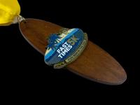 China Custom Eco-Friendly Wooden Medals Long Lasting Durability 1.5 Inch Ribbon Width for sale