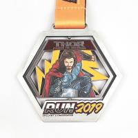 China Marvel Co Branded Spinning Half Marathon Medals unique designs For Awards for sale