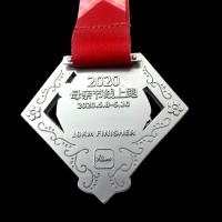China Custom Mother's Day Medal 1.5 Inch Zinc Alloy Celebration Award for Online Run Event for sale