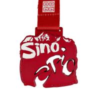 China Virtual Running Medal With Patterned Color Spraying / Virtual Challenges With Medals for sale