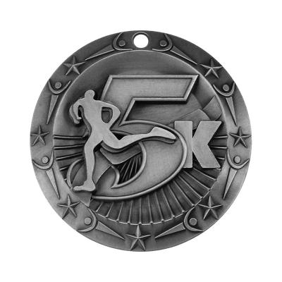 China 3 Inches 5K Running Challenge Finisher Stock Awards for sale