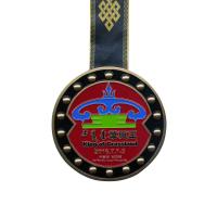 China Custom Insert Medal UV Printing Award with Transparent Glass for sale
