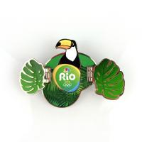 China Customized Flipping Uv Printing Badge Promotion Lapel Pins for sale