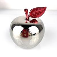 China 60x60mm Zinc Alloy 3D Apple Bottle Opener Custom Corporate Gift for sale