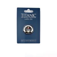 China Custom Titanic Soft Enamel Lapel Pin Zinc Alloy Antique Silver for Collectors for sale