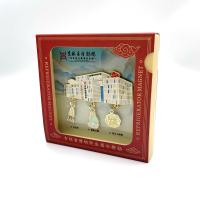 China Custom Zinc Alloy Museum Commemorative Fridge Magnet with Soft Enamel and Hard Magnet for sale