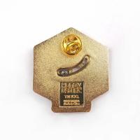 China Custom UV Printing Spinning Pin Badge Zinc Alloy Polished Finish 1000 MOQ for sale