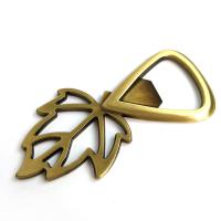 China 180g Zinc Alloy Custom Bottle Opener Gift Set 1.5 Inch Antique Gold for B2B Promotions for sale