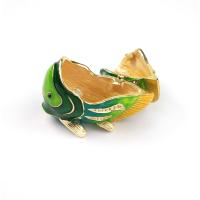 China Customizable Fish Jewelry Box With MDF Base Material And AI Design for sale