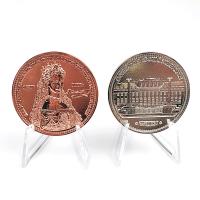 China Custom 2.5 Inch 3D Commemorative Challenge Coins Zinc Alloy for Non Profit Organizations for sale