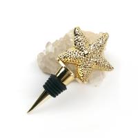 China 3D Starfish Wine Bottle Stopper Perfect For Beach Lovers for sale
