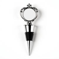 China Abstract Metallic Wine Stopper Artistic Flowing Design for sale