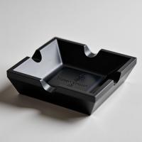 China Customized Die Struck Zinc Alloy Ashtray 100x100x40mm with Logo Casting for sale