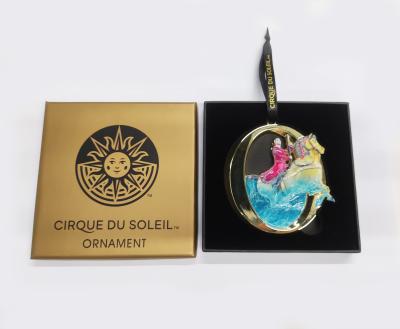 China Custom Zinc Alloy Cirque du Soleil Spectacle Ornament 3D Die Struck Medal Gift for sale