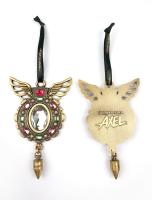 China Cirque du Soleil Enchanted Wings Axel Ornament Zinc Alloy 3.5 Inch Die Struck for sale