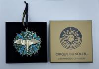 China Custom Zinc Alloy Cirque du Soleil Alegria Ornament 150x90mm Die Struck Gift for sale