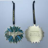 China Custom Zinc Alloy Cirque du Soleil Alegria Ornament 150x90mm Die Struck Gift for sale