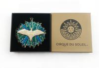 China Custom Zinc Alloy Cirque du Soleil Alegria Ornament 150x90mm Die Struck Gift for sale
