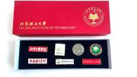 China Beijing Institute of Technology Soft Enamel Lapel Pin Set 1 Inch Academic Pride Badges for sale