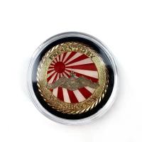 China Custom Soft Enamel Challenge Coin 3mm Zinc Alloy Commemorative Medal for sale