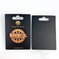 China Customized Enamel Pin Badge for Company Uniform and Identification for sale