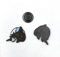 China Custom 25mm Soft Enamel Sea Aquarium Badge Marine Conservation Lapel Pin 10000pcs for sale
