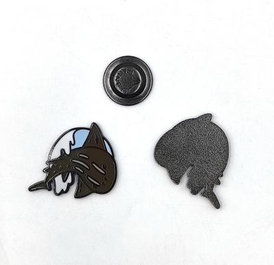 China Custom 25mm Soft Enamel Sea Aquarium Badge Marine Conservation Lapel Pin 10000pcs for sale