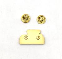 China Custom Soft Enamel Lapel Pin 25mm Virtual Run Online Badge for Fitness Events for sale