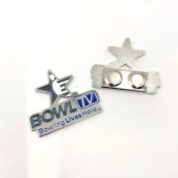 China Custom Soft Enamel Bowling TV Badge 25mm Durable Lapel Pin for Promotional Gifts for sale