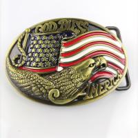 China Custom Western Bull Head Belt Buckle 25mm Zinc Alloy Durable Antique Gold Finish for sale