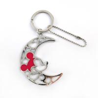 China Custom Promotional Cut-Out Keychain 25mm Durable Metal Souvenir for Tourist Gifts for sale