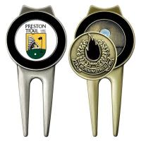China Custom Golf Divot Tools and Ball Marker: Precision and Personalization for Every Golfer for sale