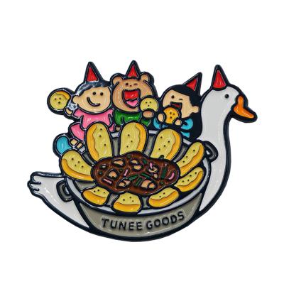 China Custom Soft Enamel Pins 35mm Durable Metal Lapel Pins for Promotional Events for sale