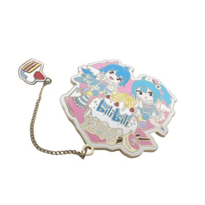 China Custom Soft Enamel Lapel Pin 1 inch for Corporate Gifting Employee Recognition Promotional for sale