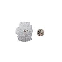 China Custom 0.75 Inch Soft Enamel Lapel Pin with Butterfly Clutch UV Printing for Promotional Gifts for sale